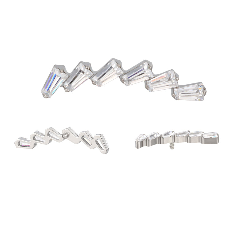 Domino gem cluster – Harley Piercing